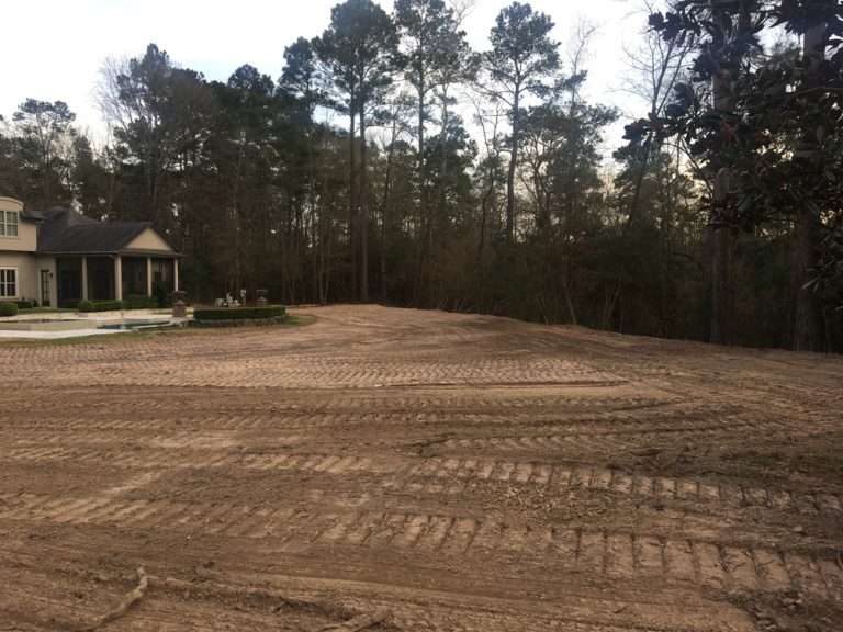 Smoothing out Rough Terrain Yard | Daniel Dean Land Clearing & Dirt Work